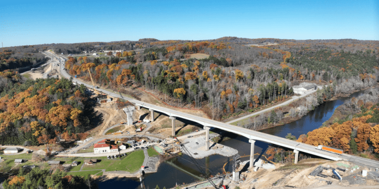 I-80 Traffic Switch For North Fork Bridges Project In Jefferson County